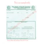 How To Sign Your South Carolina Title For Car Donation