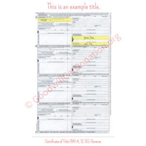 How To Sign Your Pennsylvania Title | Goodwill Car Donations