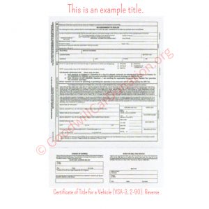 How To Sign Your Virginia Title | Goodwill Car Donations