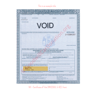 How To Sign Your Wisconsin Titles | Goodwill Car Donations