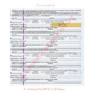 How To Sign Your Alabama Vehicle Title - Goodwill Car Donation