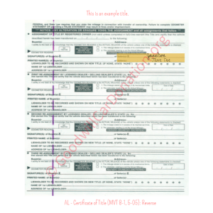 How To Sign Your Alabama Vehicle Title - Goodwill Car Donation