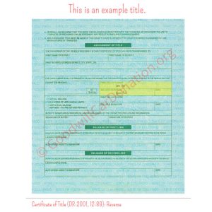 How To Sign Your Colorado Title For Vehicle Donation