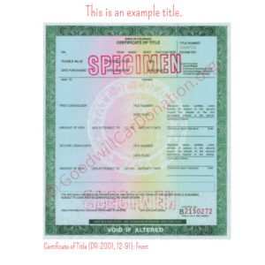 How To Sign Your Colorado Title For Vehicle Donation