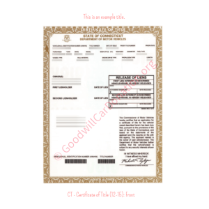 Here's How to Sign Your Vehicle Title in Connecticut | Goodwill