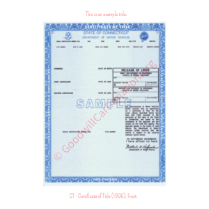 Here's How to Sign Your Vehicle Title in Connecticut | Goodwill