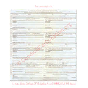 How To Sign Your Florida Vehicle Title | Goodwill Car Donations