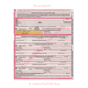 How to Sign Your Georgia Titles | Goodwill Car Donations