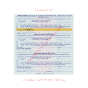 How To Sign Your Iowa Vehicle Title - Goodwill Car Donation