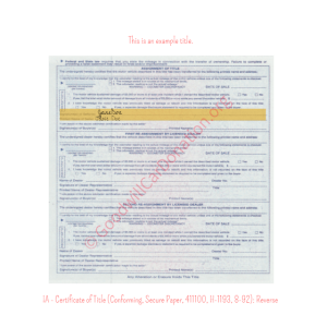 How To Sign Your Iowa Vehicle Title - Goodwill Car Donation