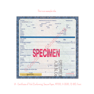 How To Sign Your Iowa Vehicle Title - Goodwill Car Donation