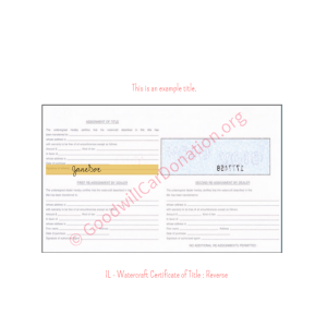 How To Sign Your Illinois Vehicle Title - Goodwill Car Donation