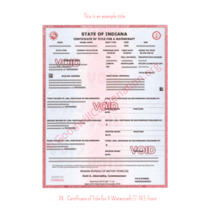 How To Sign Your Indiana Title - Goodwill Car Donation