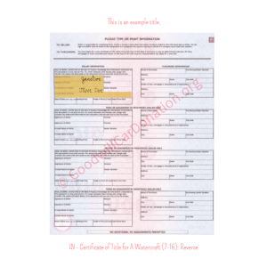 How To Sign Your Indiana Title - Goodwill Car Donation