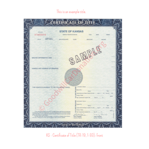 How To Sign Your Kansas Vehicle Title - Goodwill Car Donation