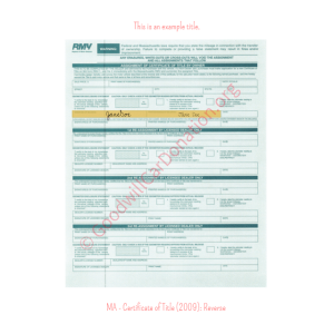 How To Sign Your Massachusetts Title - Goodwill Car Donation