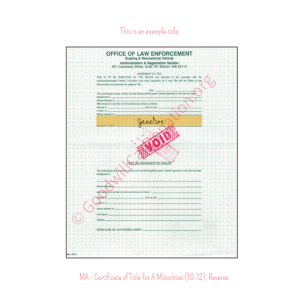 How To Sign Your Massachusetts Title - Goodwill Car Donation