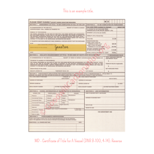 How to Sign Your Maryland Vehicle Title - Goodwill Car Donation
