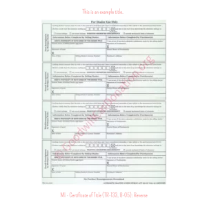 How To Sign Your Michigan Vehicle Title - Goodwill Car Donation