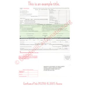 How To Sign Your Minnesota Titles | Goodwill Car Donations