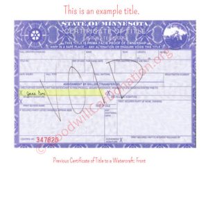 How To Sign Your Minnesota Titles | Goodwill Car Donations