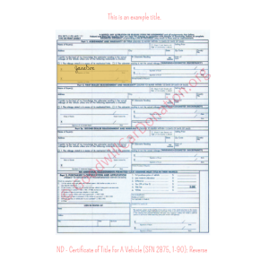 How To Sign Your North Dakota Vehicle Title - Goodwill Car Donation