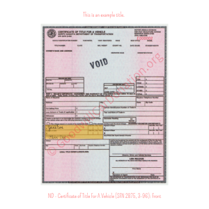 How To Sign Your North Dakota Vehicle Title - Goodwill Car Donation