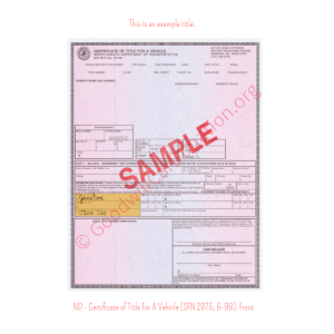 How To Sign Your North Dakota Vehicle Title - Goodwill Car Donation