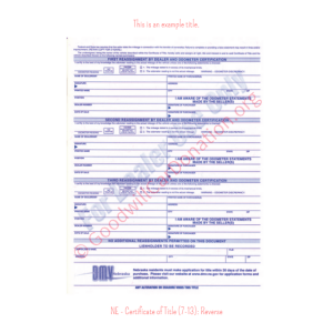 How To Sign Your Nebraska Vehicle Title - Goodwill Car Donation