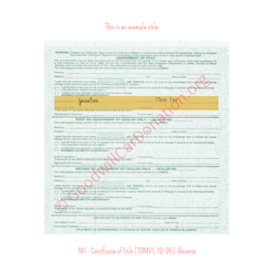 How To Sign Your New Hampshire Vehicle Title - Goodwill Car Donation