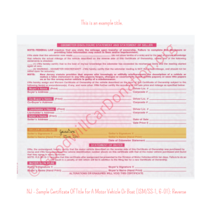 How To Sign Your New Jersey Title - Goodwill Car Donation