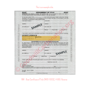 How To Sign Your New Mexico Vehicle Title - Goodwill Car Donation