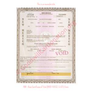 How To Sign Your New Mexico Vehicle Title - Goodwill Car Donation