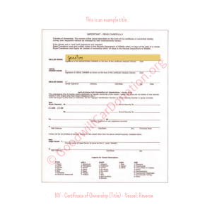 How To Sign Your Nevada Vehicle Title - Goodwill Car Donation