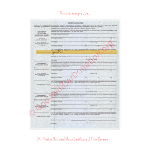 How To Sign Your Oklahoma Vehicle Title - Goodwill Car Donation