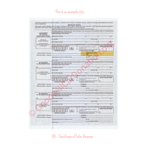 How To Sign Your Oklahoma Vehicle Title - Goodwill Car Donation