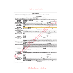 How To Sign Your Oklahoma Vehicle Title - Goodwill Car Donation