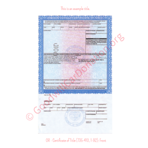 How To Sign Your Oregon Vehicle Title - Goodwill Car Donation