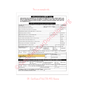 How To Sign Your Oregon Vehicle Title - Goodwill Car Donation