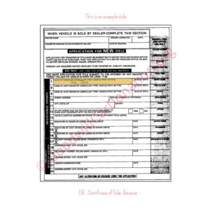 How To Sign Your Oregon Vehicle Title - Goodwill Car Donation