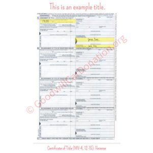 How to Sign Your Pennsylvania Vehicle Title | Goodwill Car Donations