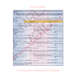 How To Sign Your Vehicle Title in Texas | Goodwill Car Donation