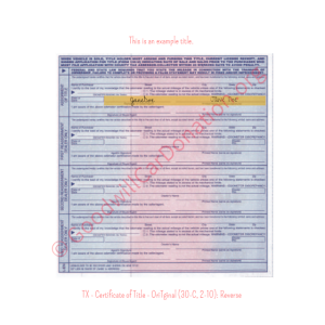 How To Sign Your Vehicle Title in Texas | Goodwill Car Donation