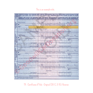 How To Sign Your Vehicle Title in Texas | Goodwill Car Donation