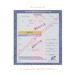 How To Sign Your Vehicle Title in Texas | Goodwill Car Donation