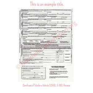 How To Sign Your Virginia Title | Goodwill Car Donations
