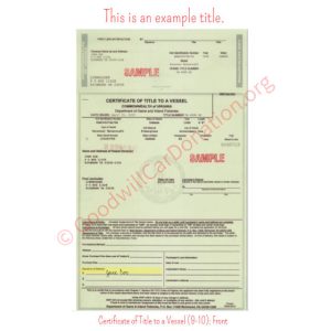 How To Sign Your Virginia Title | Goodwill Car Donations