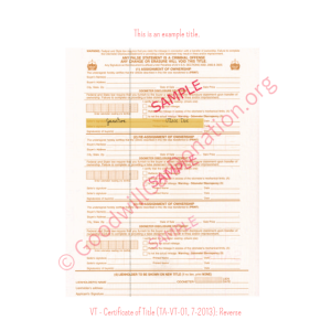 How To Sign Your Vermont Vehicle Title - Goodwill Car Donation