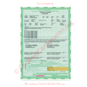 How To Sign Your Washington Vehicle Title - Goodwill Car Donation