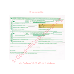 How To Sign Your Washington Vehicle Title - Goodwill Car Donation